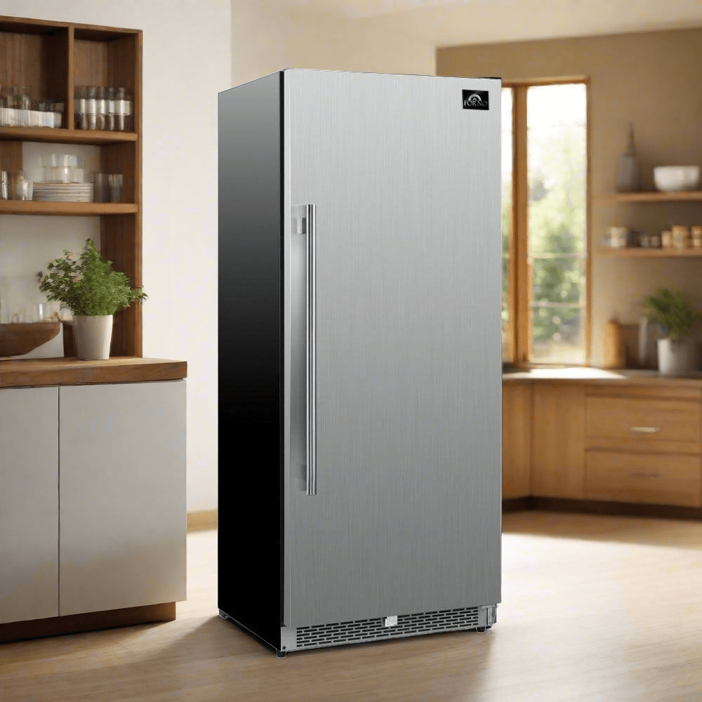 Forno 30" Cologne 14.6 cu.ft. Pro-Style Refrigerator in Stainless Stee